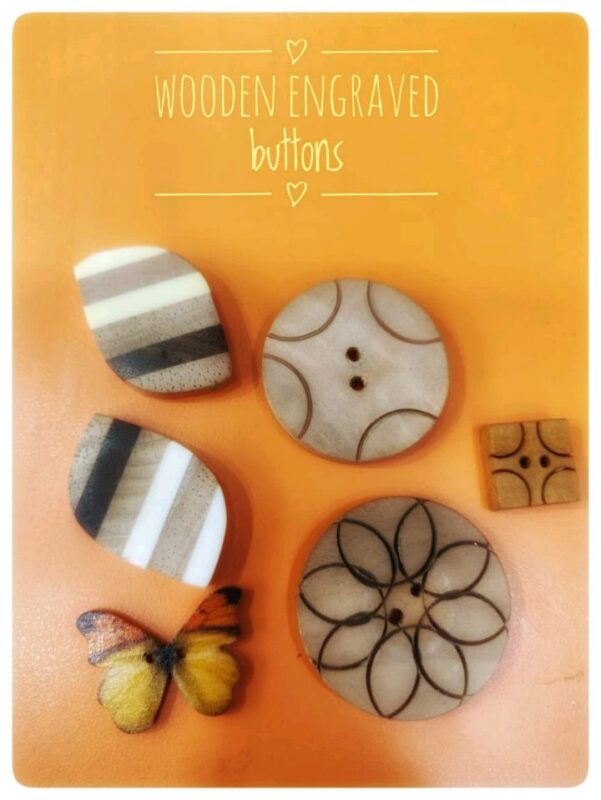 Laser Marking/Engraving on Buttons - Laser Cutting/engraving/marking ...