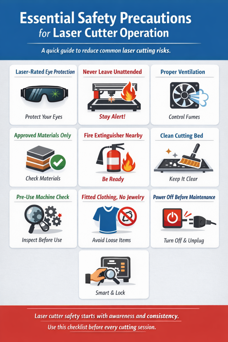 Safety Precautions for Laser Cutter: Essential Guide