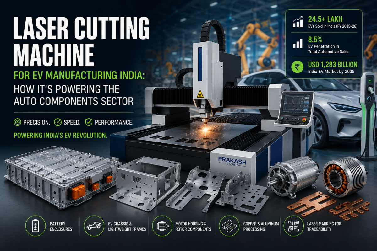 Laser Cutting Machine for EV Manufacturing India | Prakash Laser